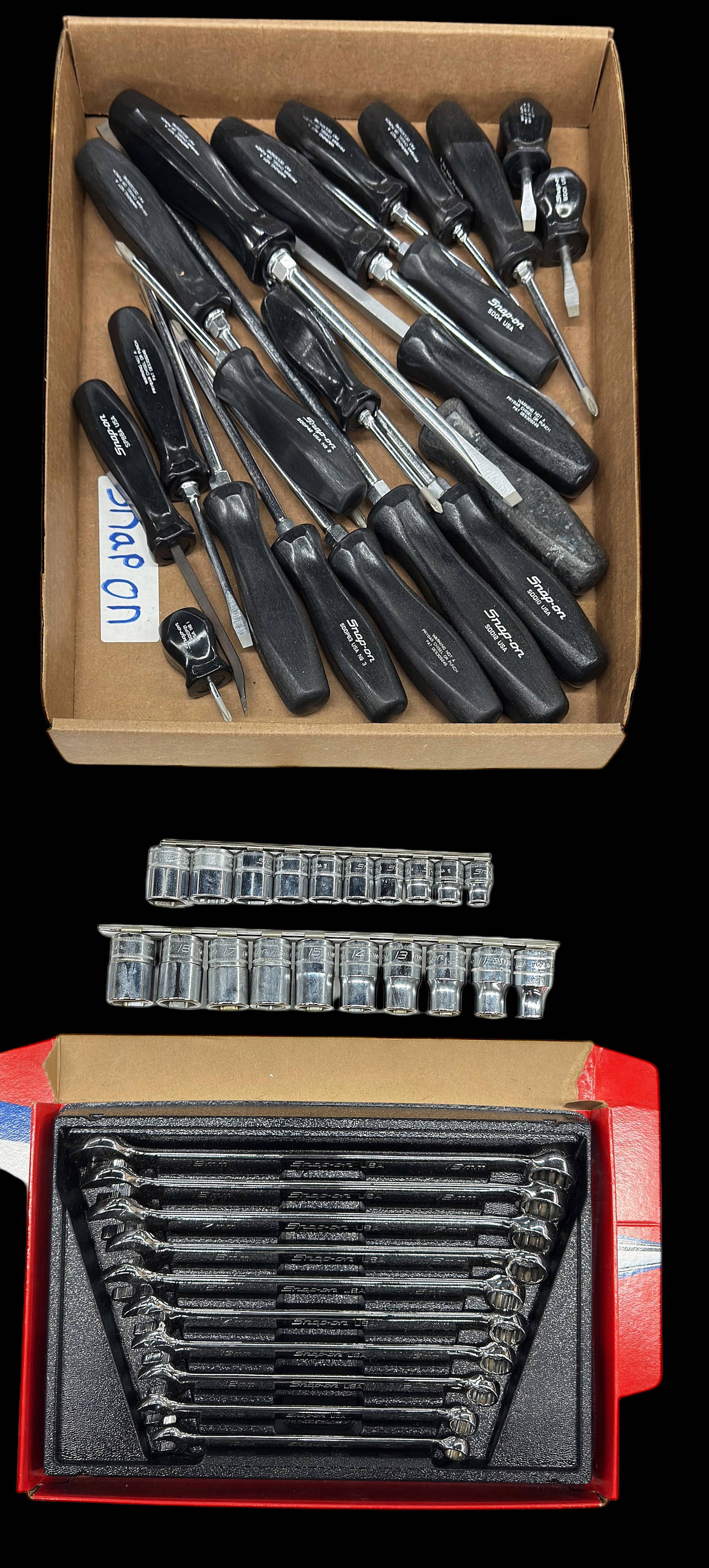 Four Sets Of Snap-on Tools. Auction