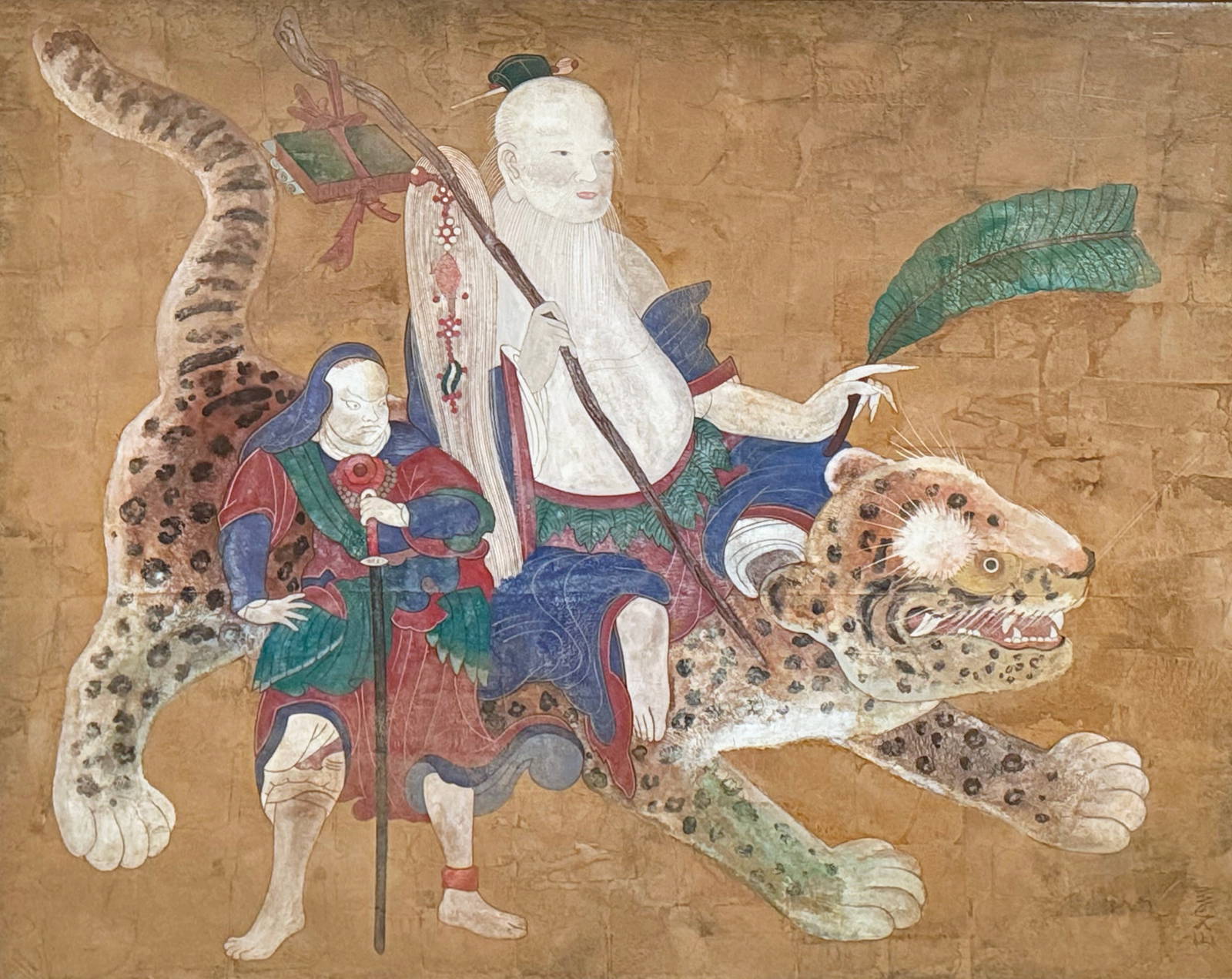 Lim Ha Shan Large Watercolor / Gouache On Paper. Auction