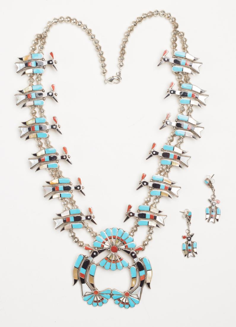Linette Laiwakete Zuni Multi Stone Inlay Bird Blossom - Jul 01, 2018 ...