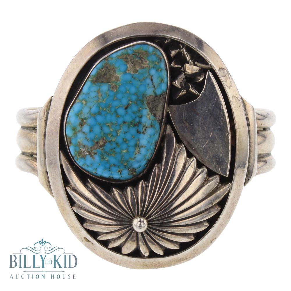 Delbert Vandever Turquoise Mountain Turquoise Cuff - Mar 28, 2020 ...