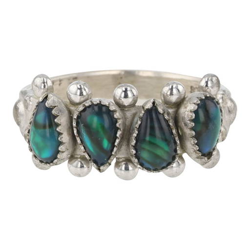 Navajo Paua Shell Ring