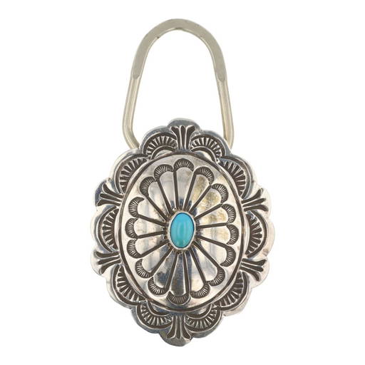 Navajo Kingman Turquoise Sam Work Key Chain