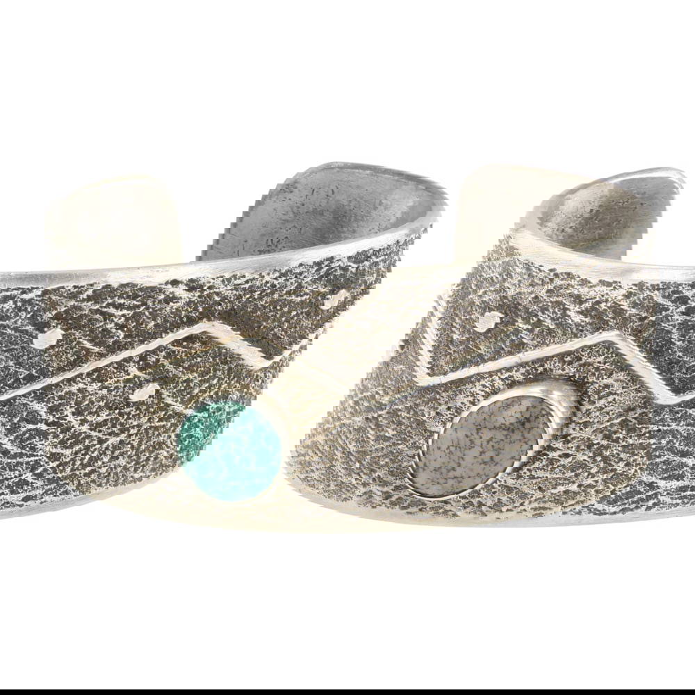 Navajo Tufa Cast Cuff Bracelet Auction