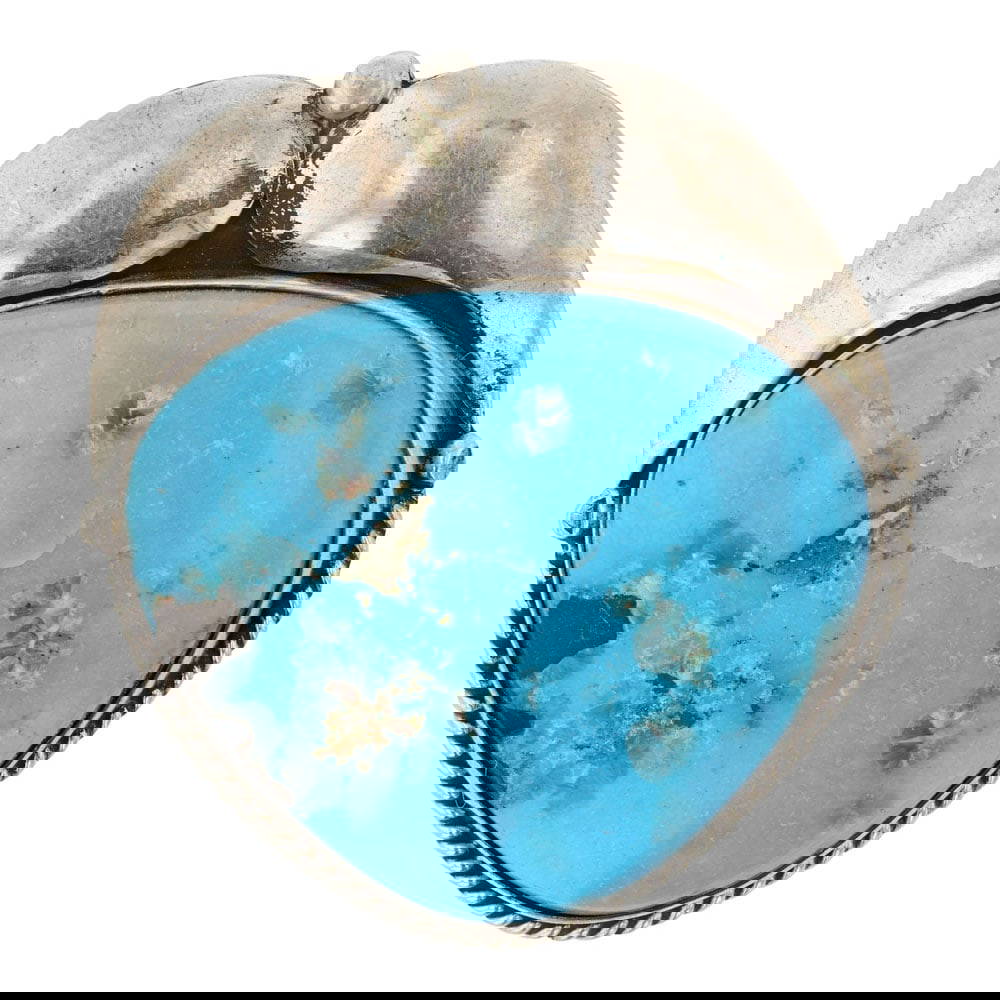 Navajo Blue Ridge Turquoise Pin Auction