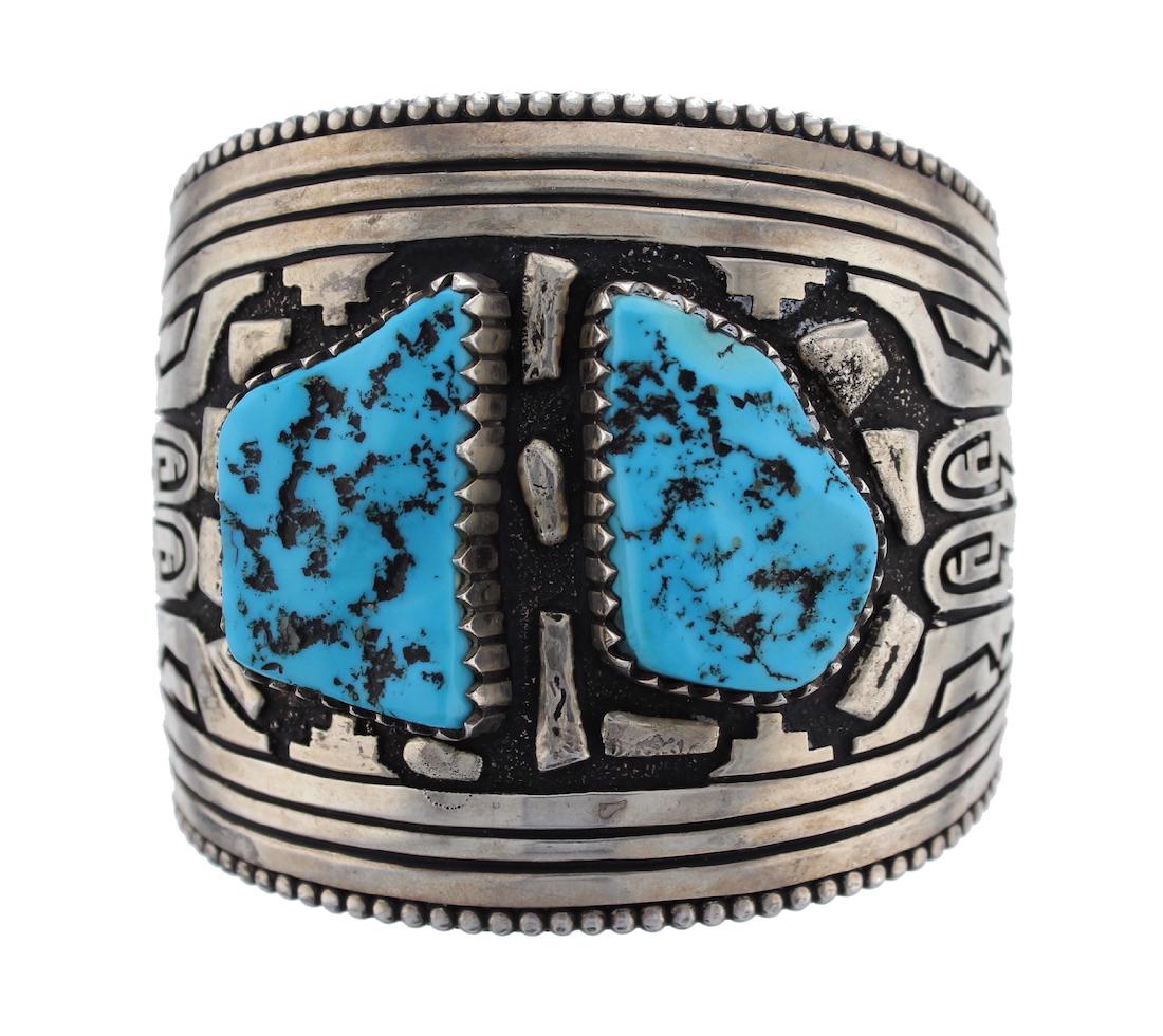 Tommy Singer Sterling Silver Huge Turquoise