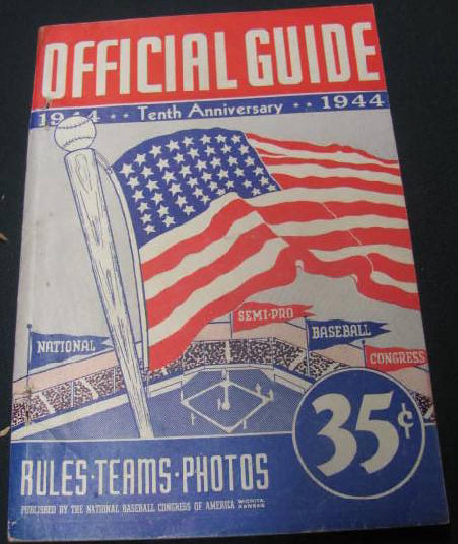 1944 Baseball Official Guide