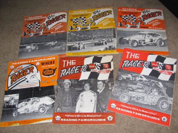 Vintage Reading Fairgrounds Racing Programs