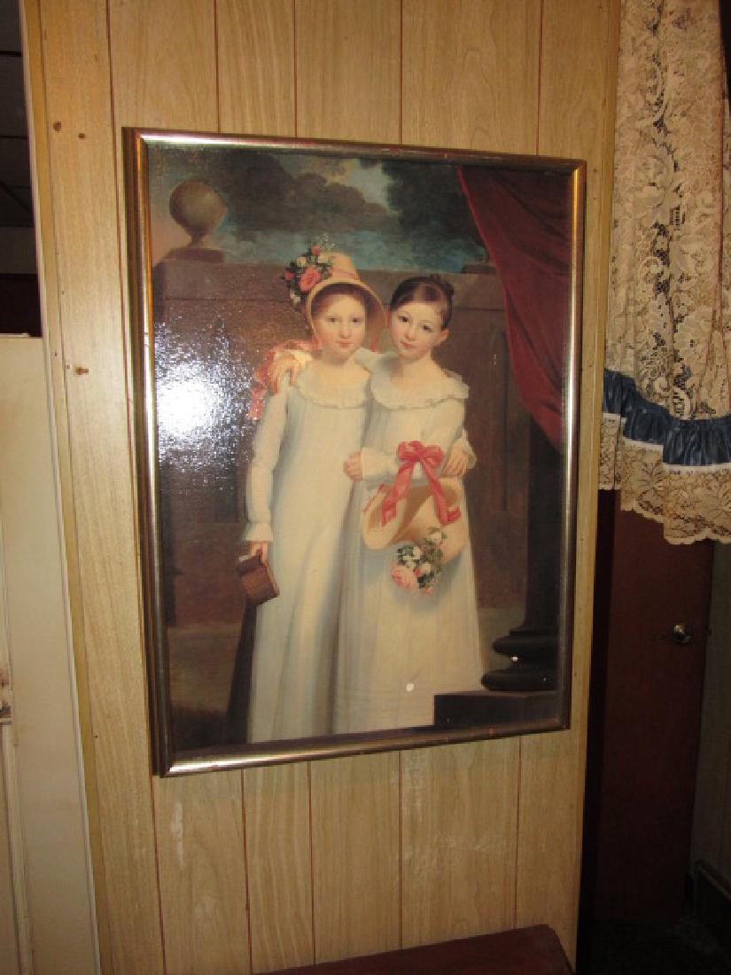 Jacob Eichholtz Ragan Sisters Oil Painting