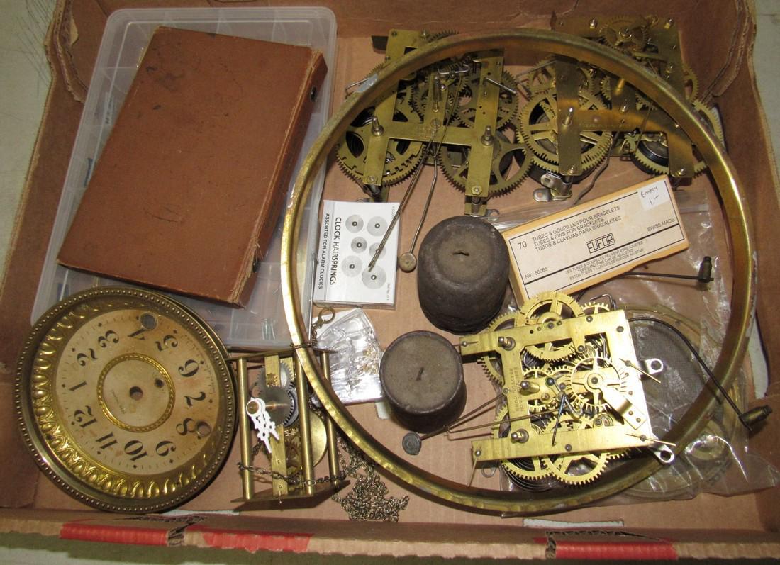 Clock Parts Movements Ingraham Gilbert