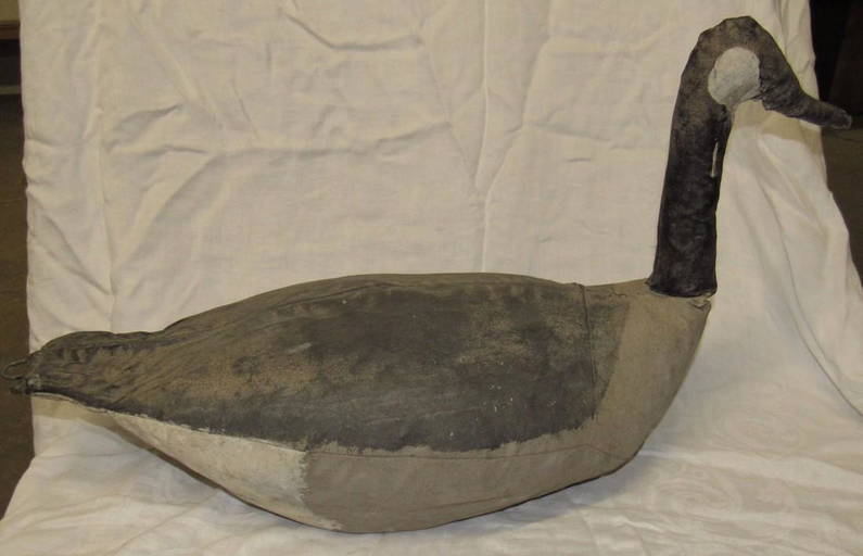 Canvas Goose Decoy