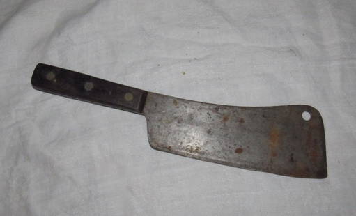 Large Vintage Meat Cleaver