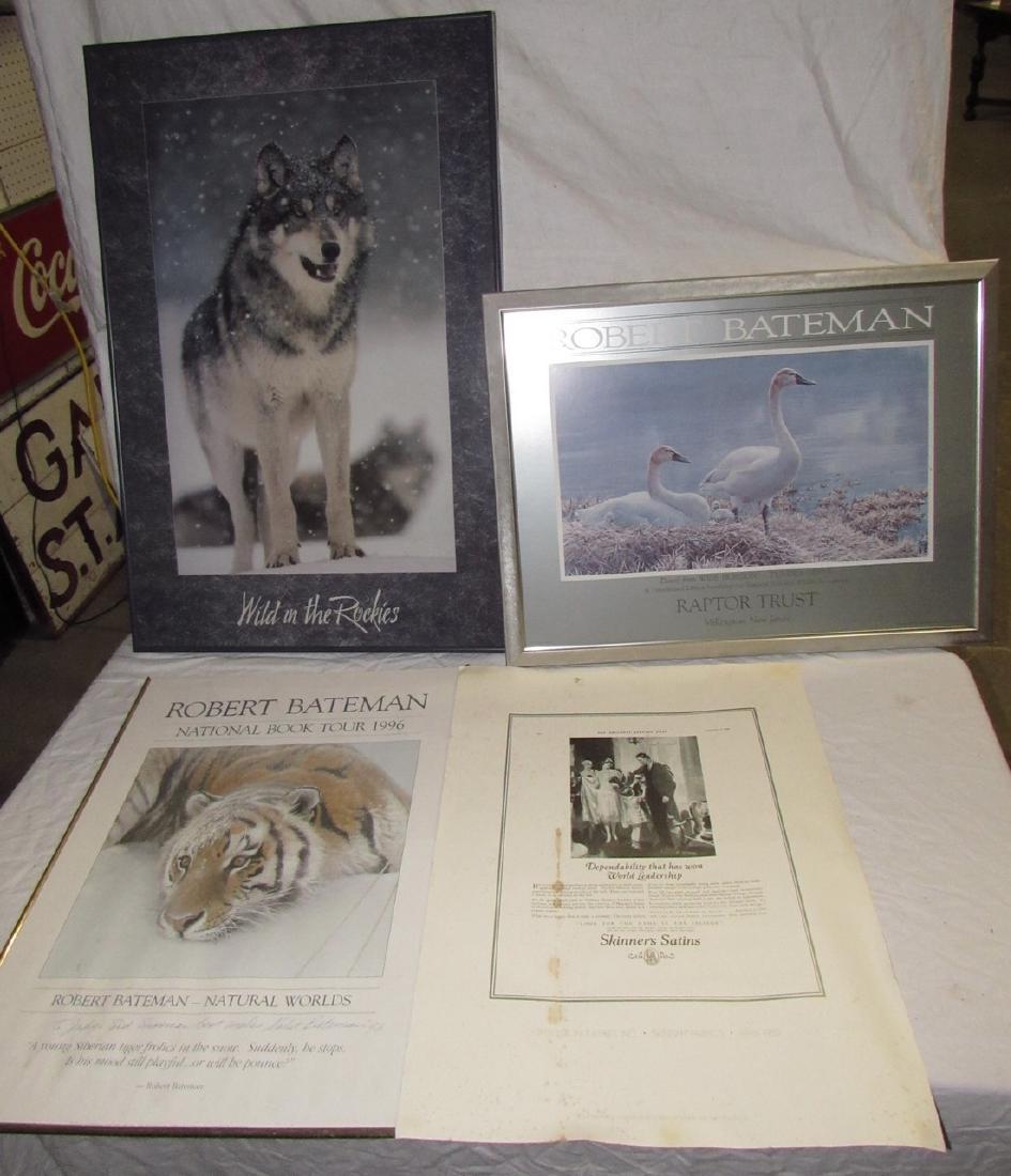 2 Robert Bateman Signed Posters