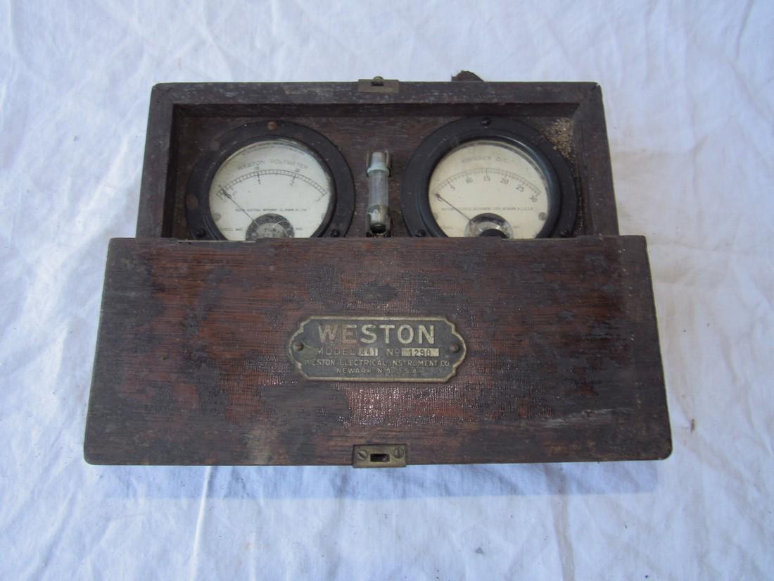Weston 1290 Model 441 Volt & Amp Meter