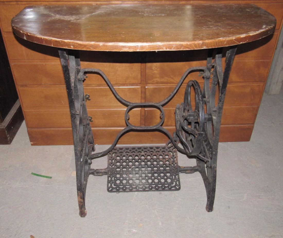 Goodrich Cast Iron Sewing Machine Table Legs