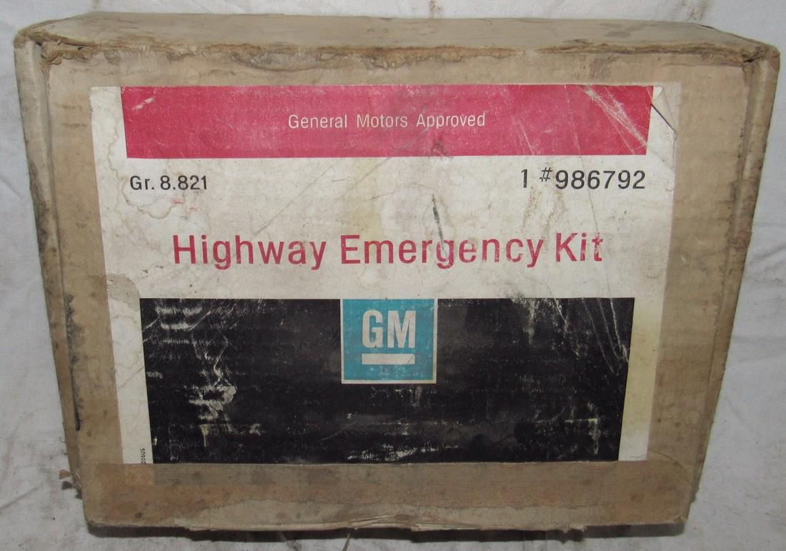 General Motors Highway Emergency Kit