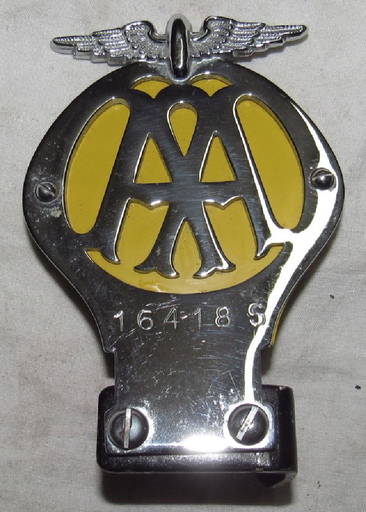 Aa Automobile Club License Plate Topper