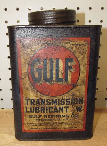 Gulf Transmission Lubricant 5 Pound Oil Can