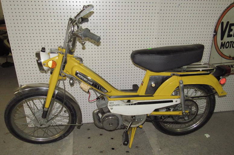 Motobecane 50v Mobylette Moped