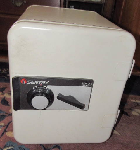 Sentry 1250 Floor Safe With Combination