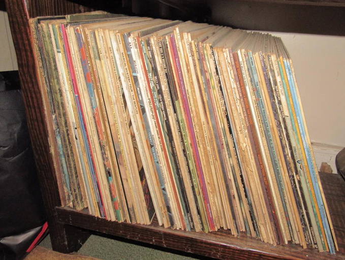 Large Lot Of Vintage Rock Records