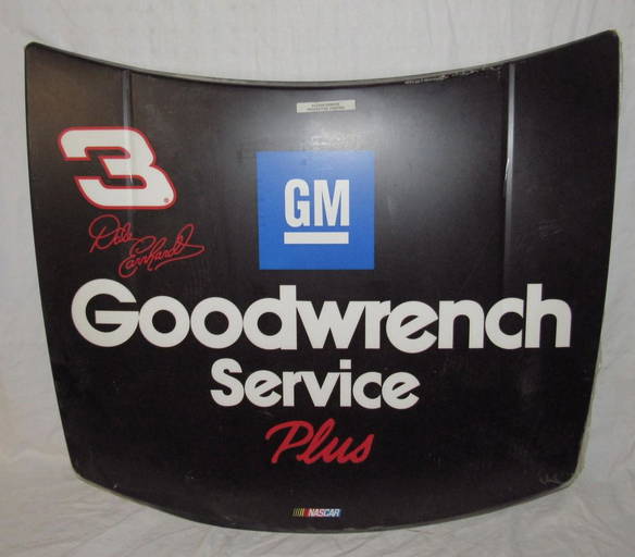 Dale Earnhardt Nascar Racing Replica Race Car Hood