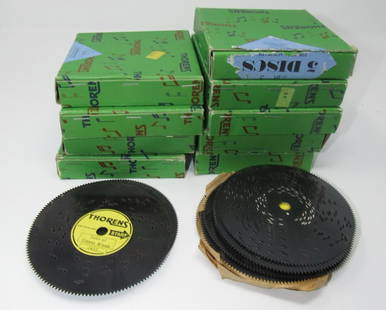 Thorens Music Box With Discs: