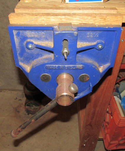 Record 52 1/2" Carpenters Vise