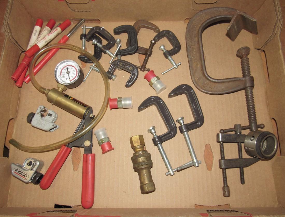 Reamers Clamps Brake Bleeder Tubing Cutters