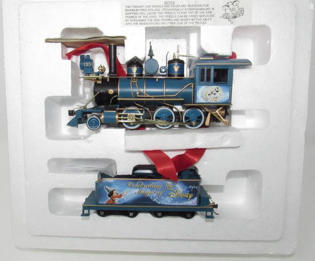 Bachmann Disney Steam Locomotive & Coal Tender Train