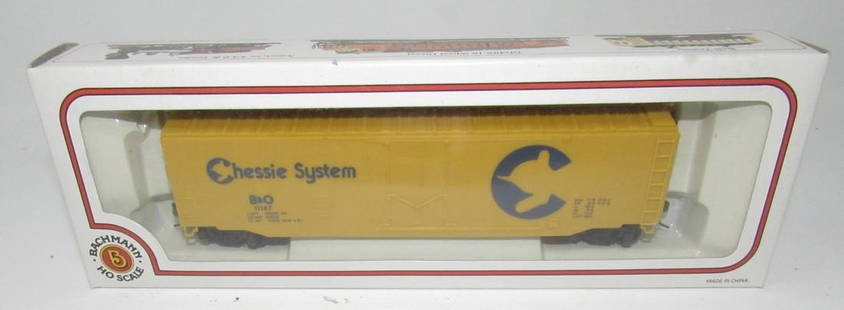 Bachmann Ho Scale Box Car Train Chessie System