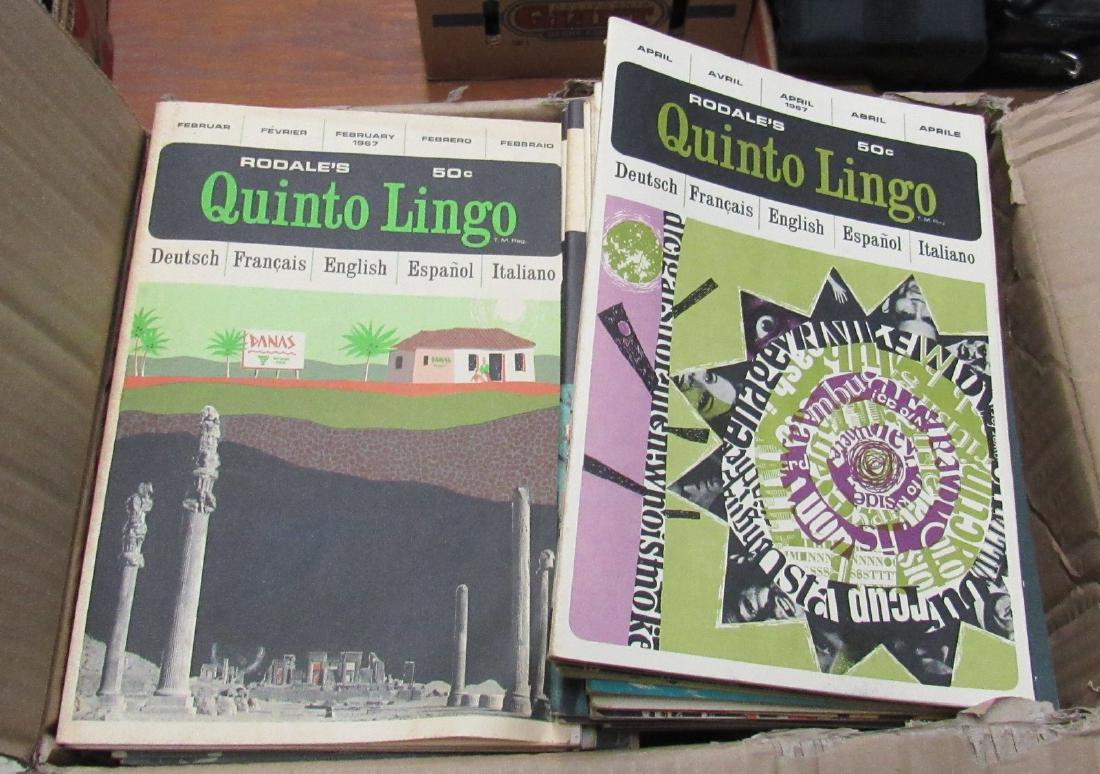 Large Box Filled with Quinto Lingo Magazines (#0161) on Jan 28, 2019 ...