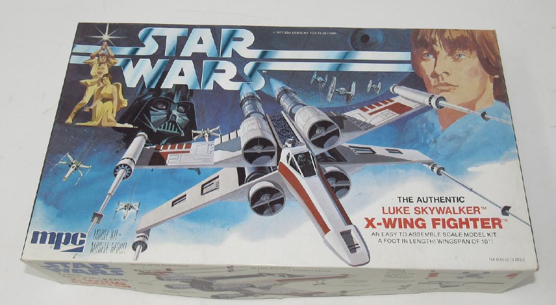 Star Wars Luke Skywalker X Wing Fighter Mpc Model Kit