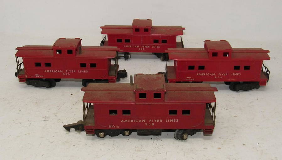 American Flyer 938 806 Train Cabooses