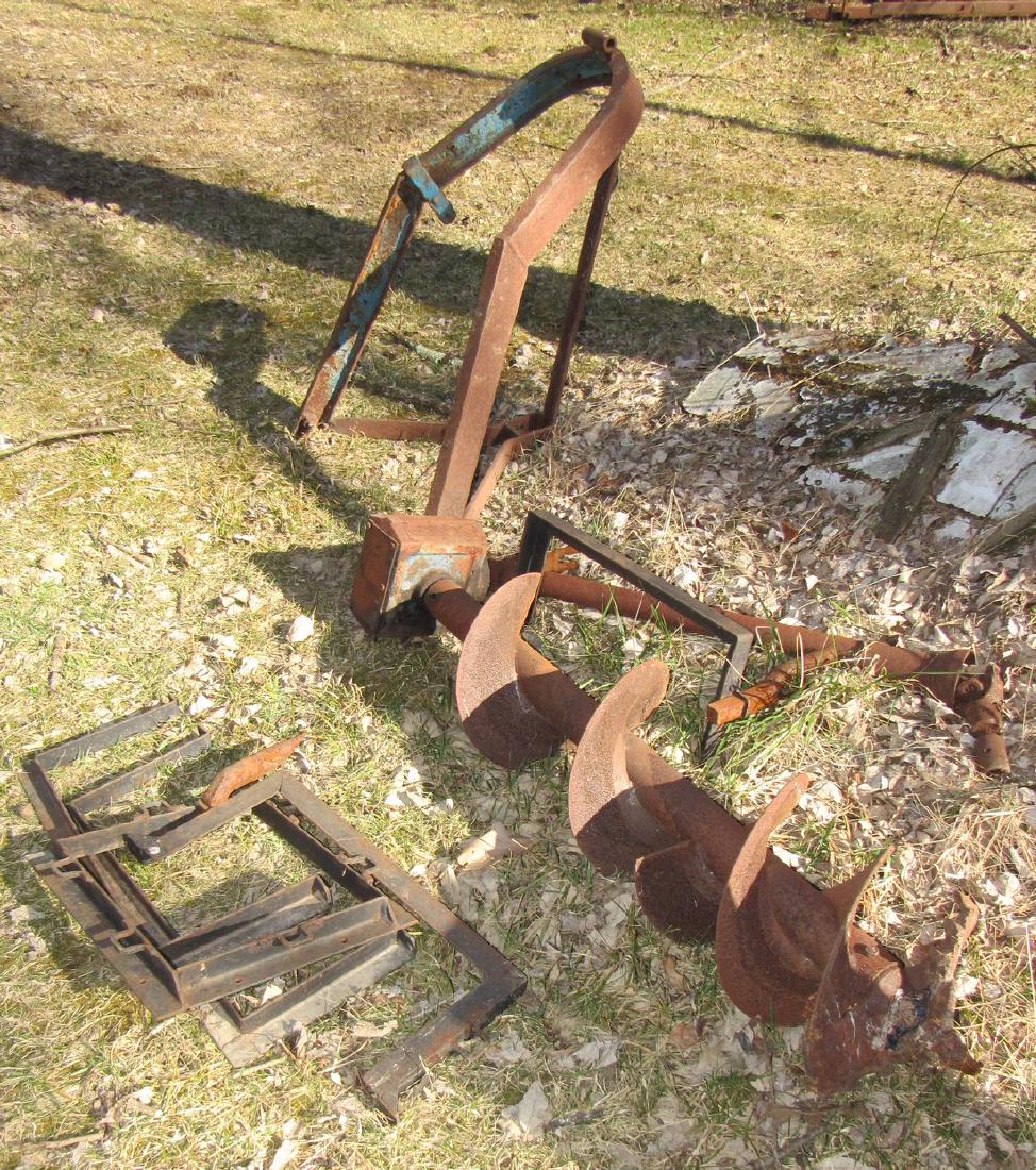 3 Point Hitch Post Hole Digger