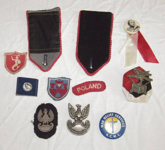 Polish Military Patches Pins Misc