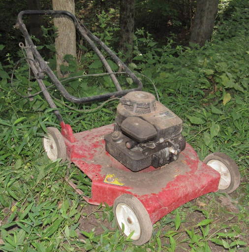 Rally Push Mower With 3.5 Hp Briggs Stratton Engine