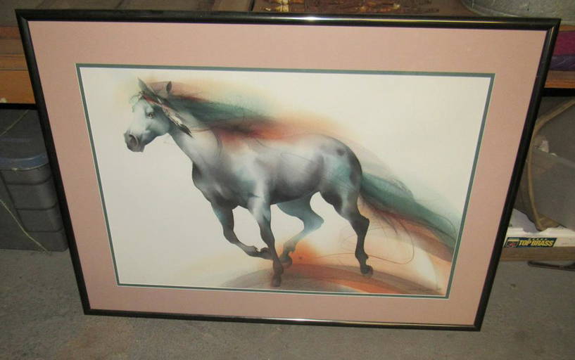 Melinda M Cowdery Horse Print