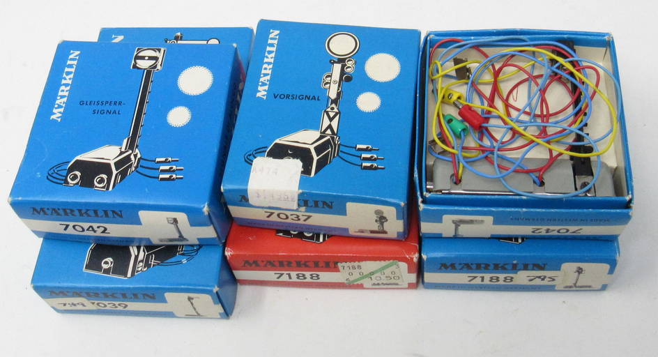 Marklin 7042 7039 7188 7037 7188 Signals