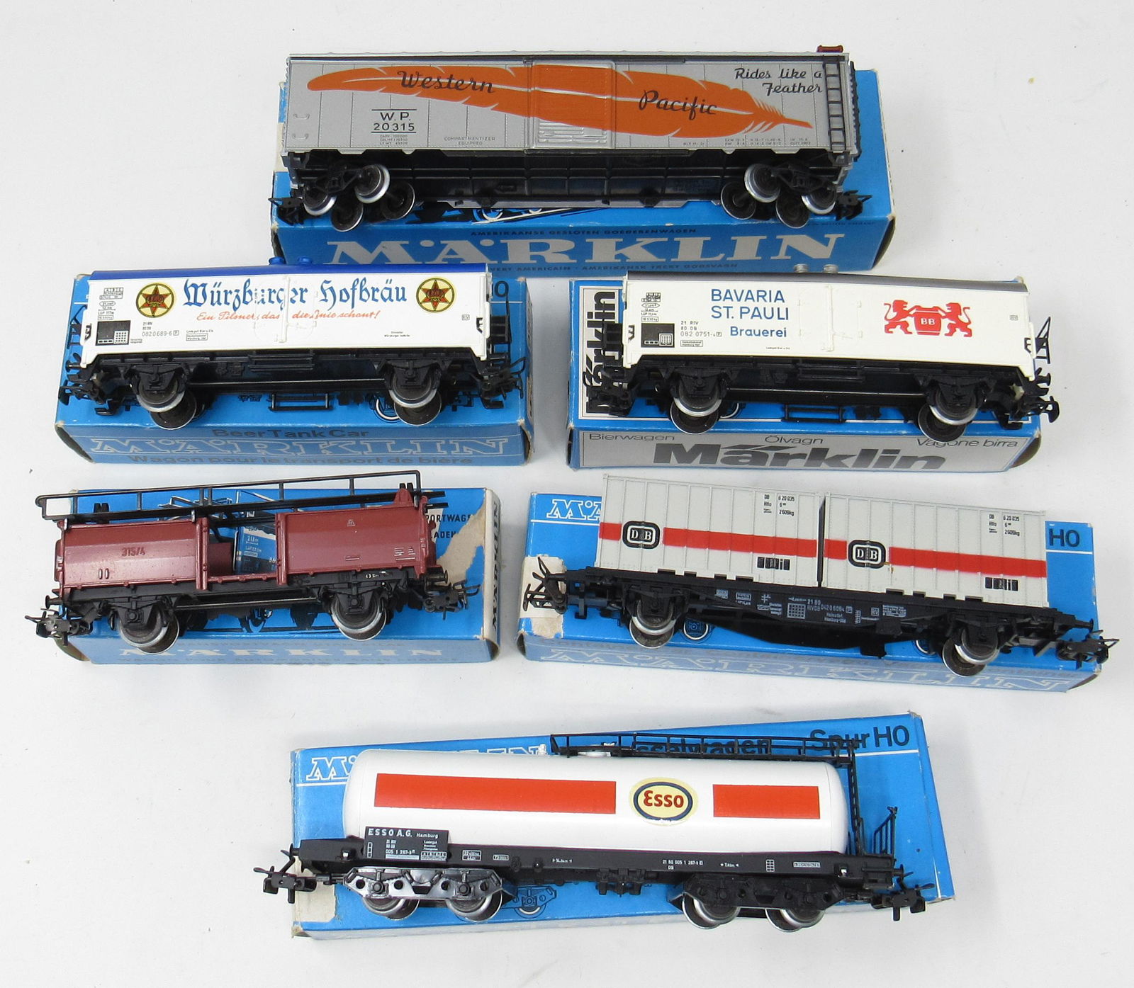 Marklin 4571 4667 4650 4664 4162 4666 Train Cars - Feb 16, 2020 | M.J. Stasak Jr. Auction and ...
