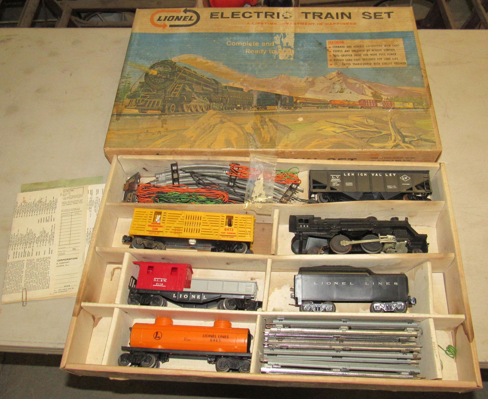 Lionel Lines 239 Steam Locomotive Train Set - Feb 16, 2020 | M.J ...