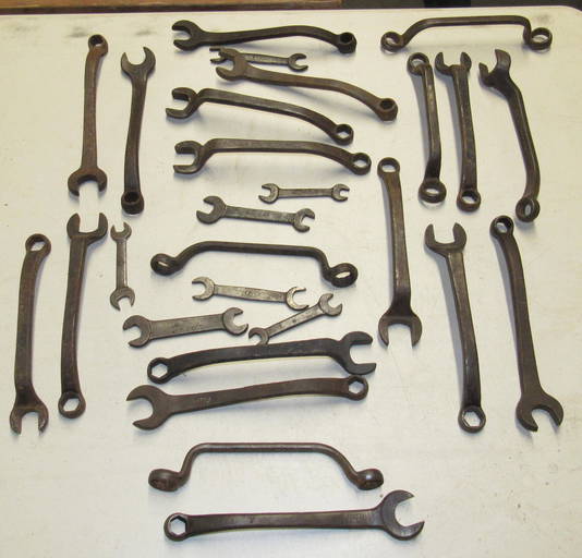 Large Lot of Ford Wrenches - Feb 23, 2020 | M.J. Stasak Jr. Auction and ...