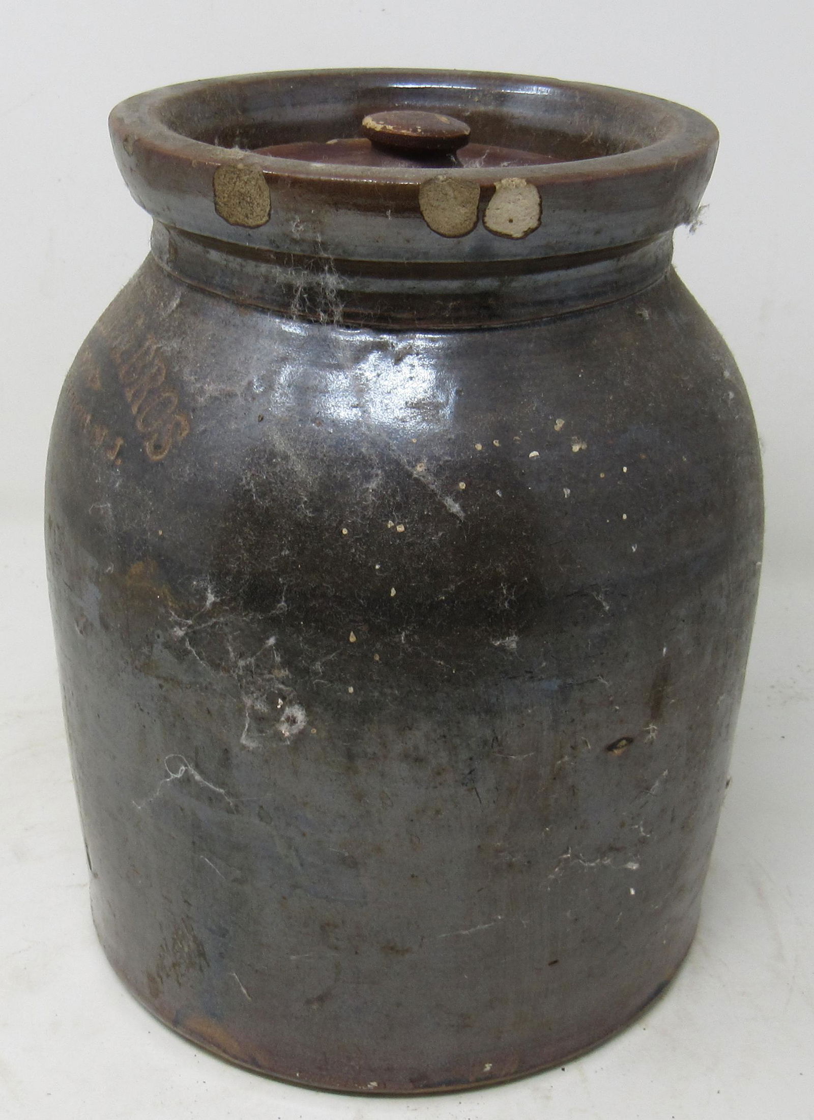 Fulper Bros. Flemington NJ Stoneware Preserve Jar - Jun 07, 2020 | M.J ...