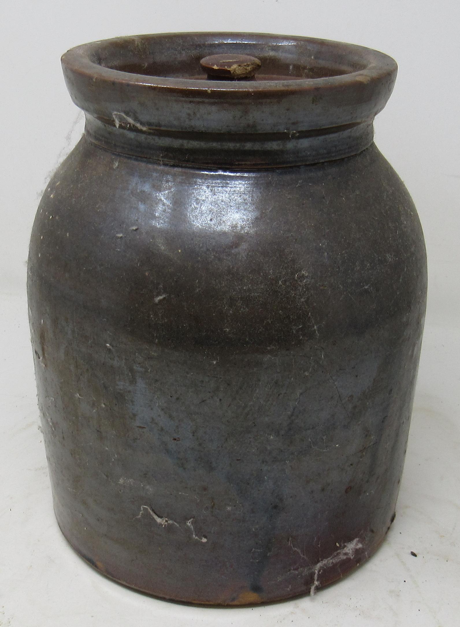 Fulper Bros. Flemington NJ Stoneware Preserve Jar - Jun 07, 2020 | M.J ...