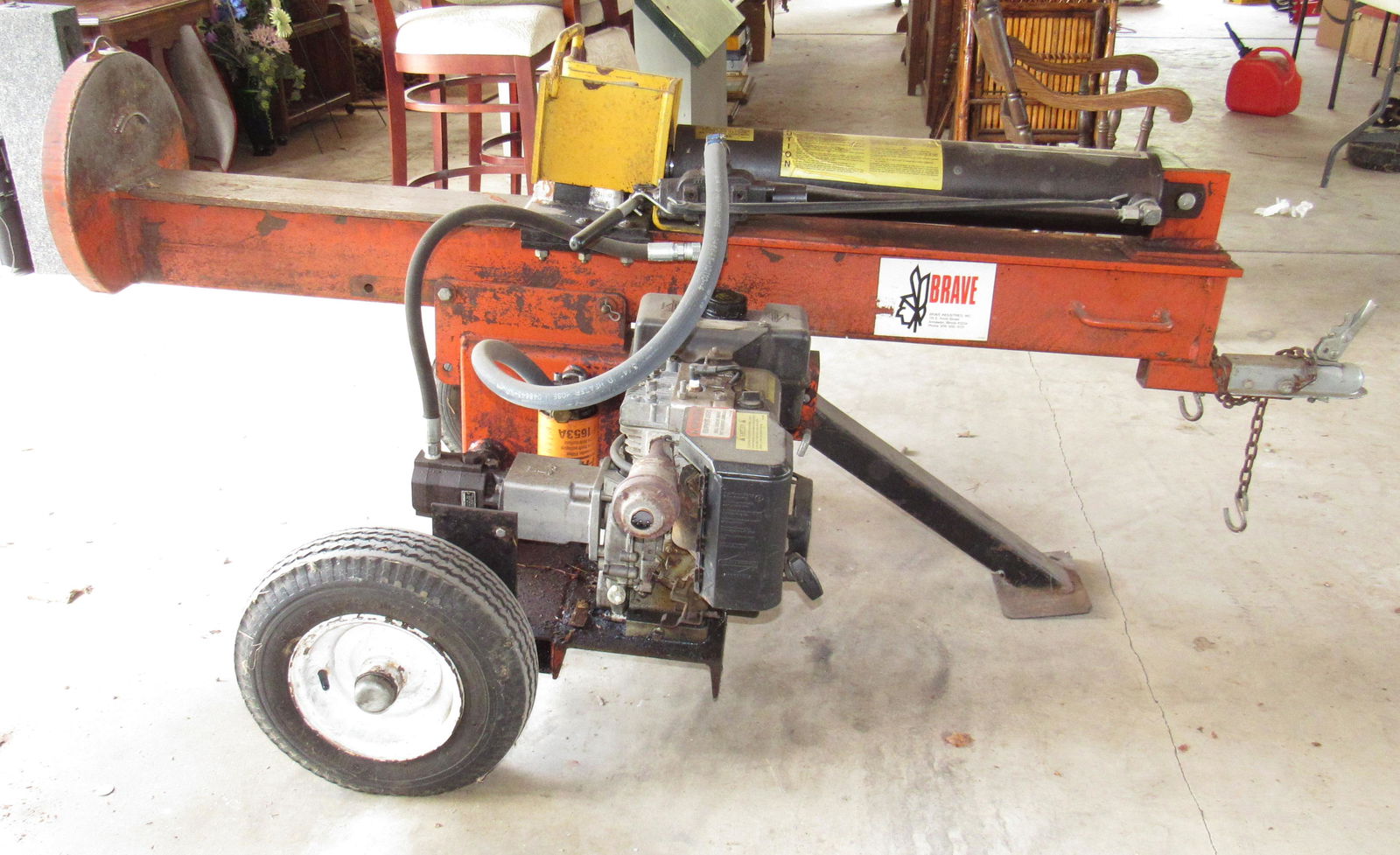 Brave 26 Ton Horizontal Vertical Log Splitter - Jun 14, 2020 | M.J ...