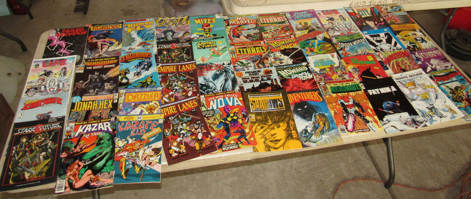 Table Contents of Comic Books - Jun 14, 2020 | M.J. Stasak Jr. Auction ...