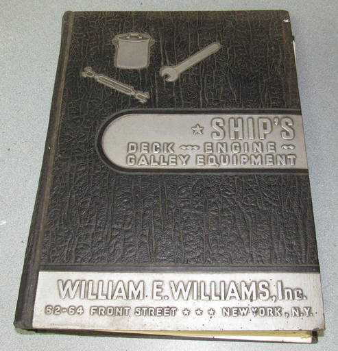 William Williams Ships Deck Engine Galley Catalog