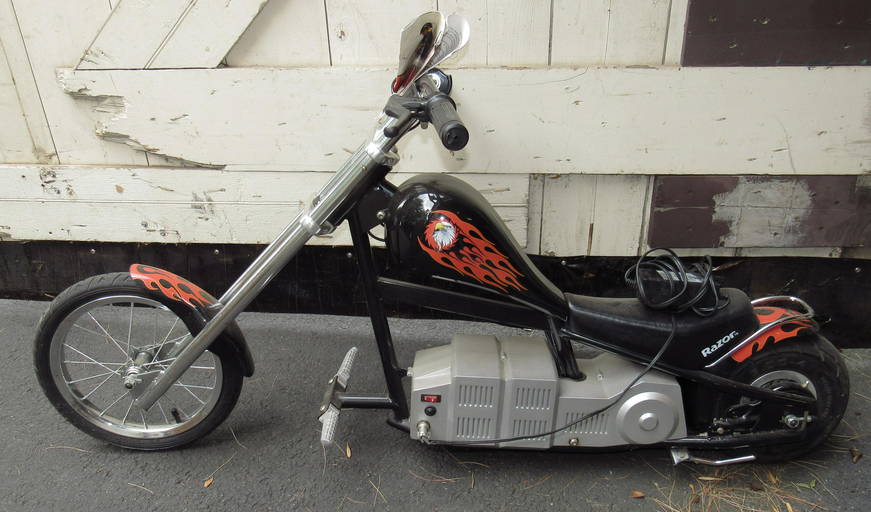 Razor Electric Chopper Battery Operated Motorcycle