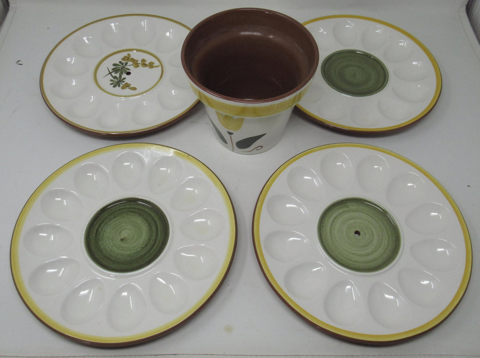 Stangl Egg Dishes And Planter