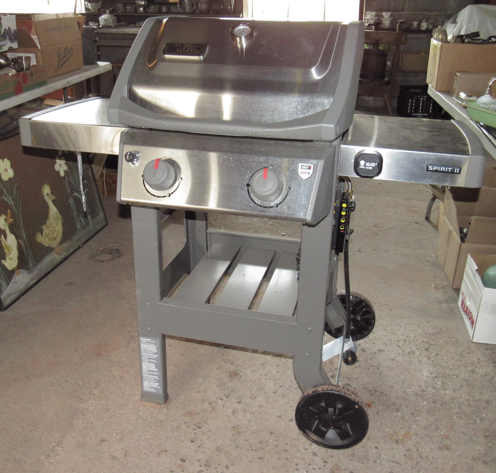 For Auction: Weber GS4 Spirit II Gas Grill (#0296) on Sep 27, 2020 | M ...