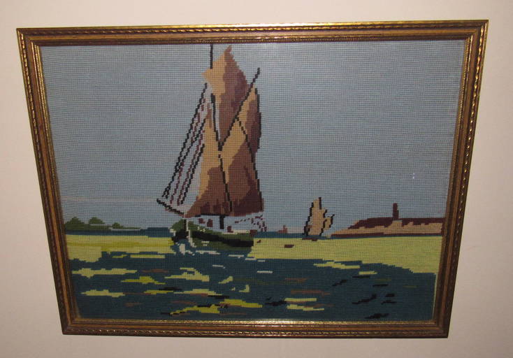 Ship Needlepoint